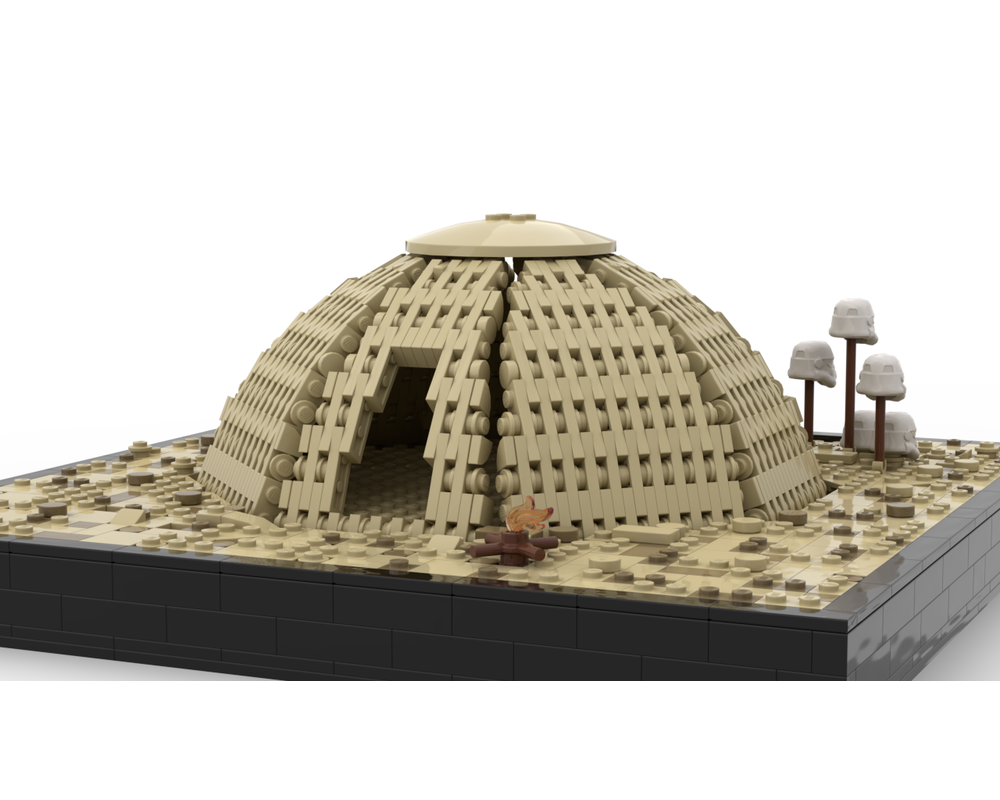 LEGO MOC Tusken Raider Urtya (Hut) by Sheff Bricks | Rebrickable ...