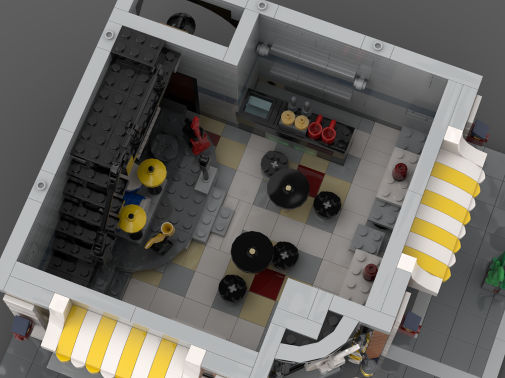 Lego Moc Grand Emporium Assembly Square Alternate Build By Chricki
