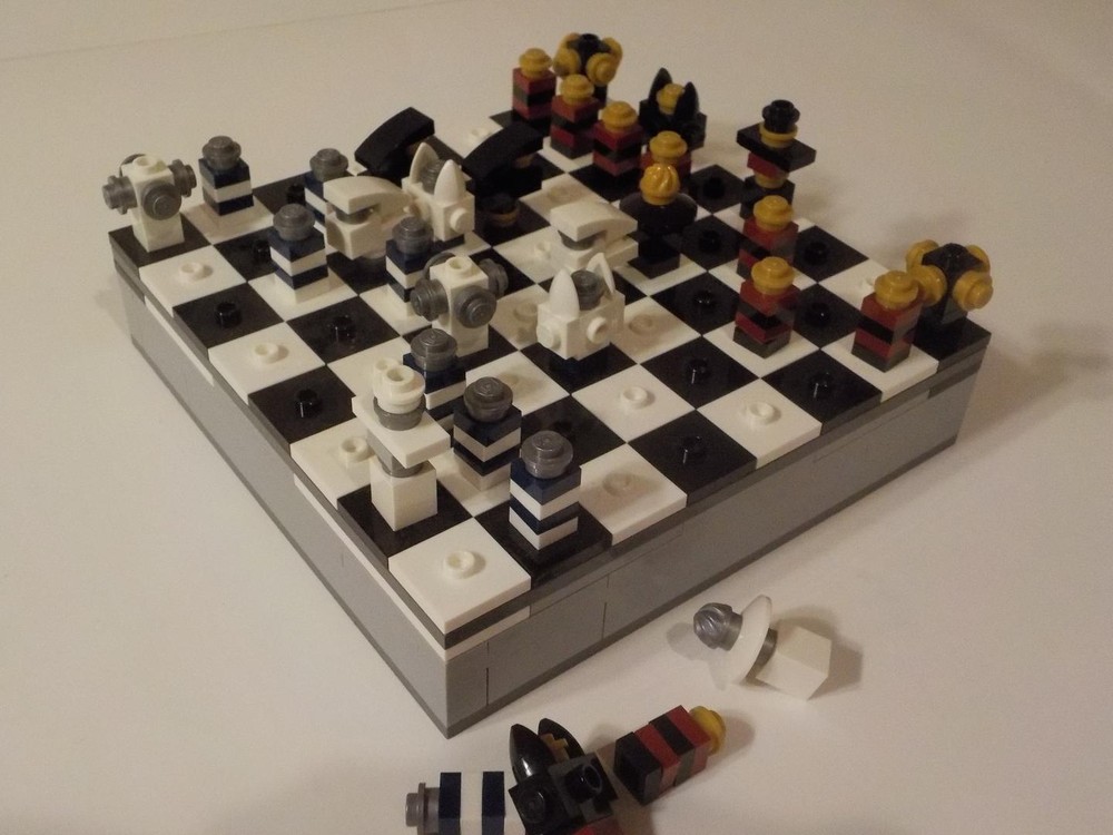 LEGO MOC Mini chess set by Rebrickulous60 | Rebrickable - Build with LEGO