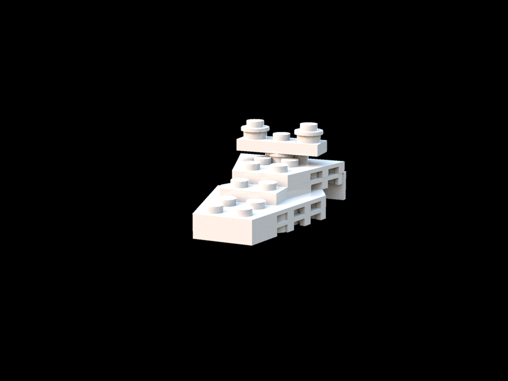 LEGO MOC NanoStarDestroyer1 by LegoOri | Rebrickable - Build with LEGO
