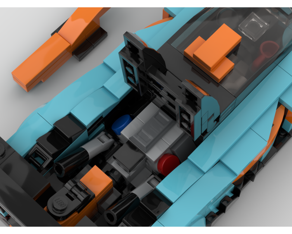 LEGO MOC Custom LMH car by Mybrickcars | Rebrickable - Build with LEGO