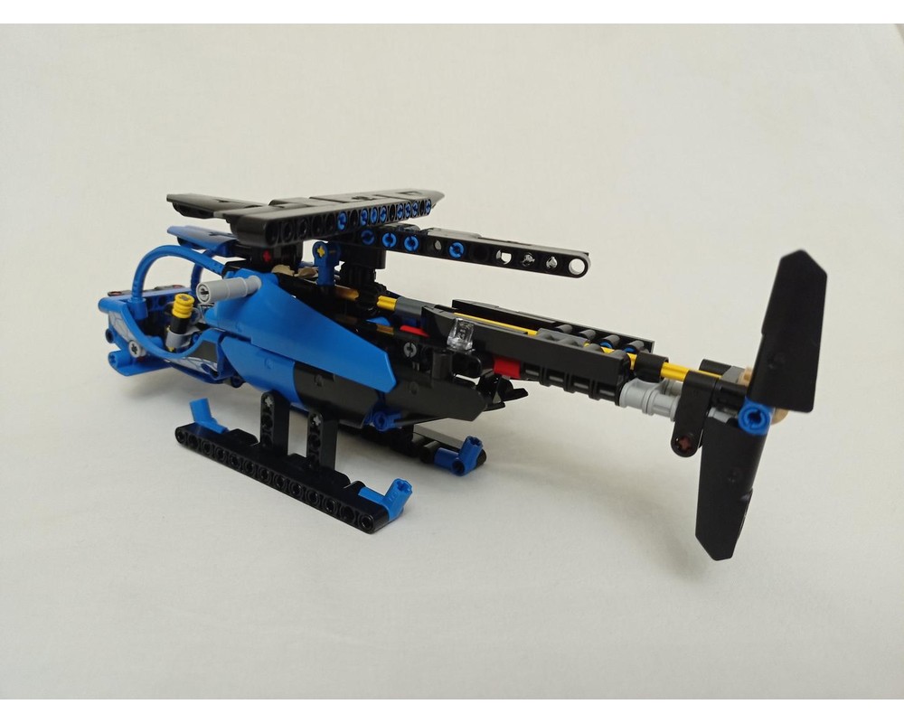 Lego Moc Helicopter 42123 Alternative By Erikgs Rebrickable Build