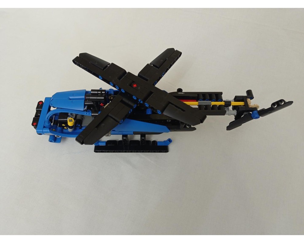 Lego Moc Helicopter 42123 Alternative By Erikgs Rebrickable Build