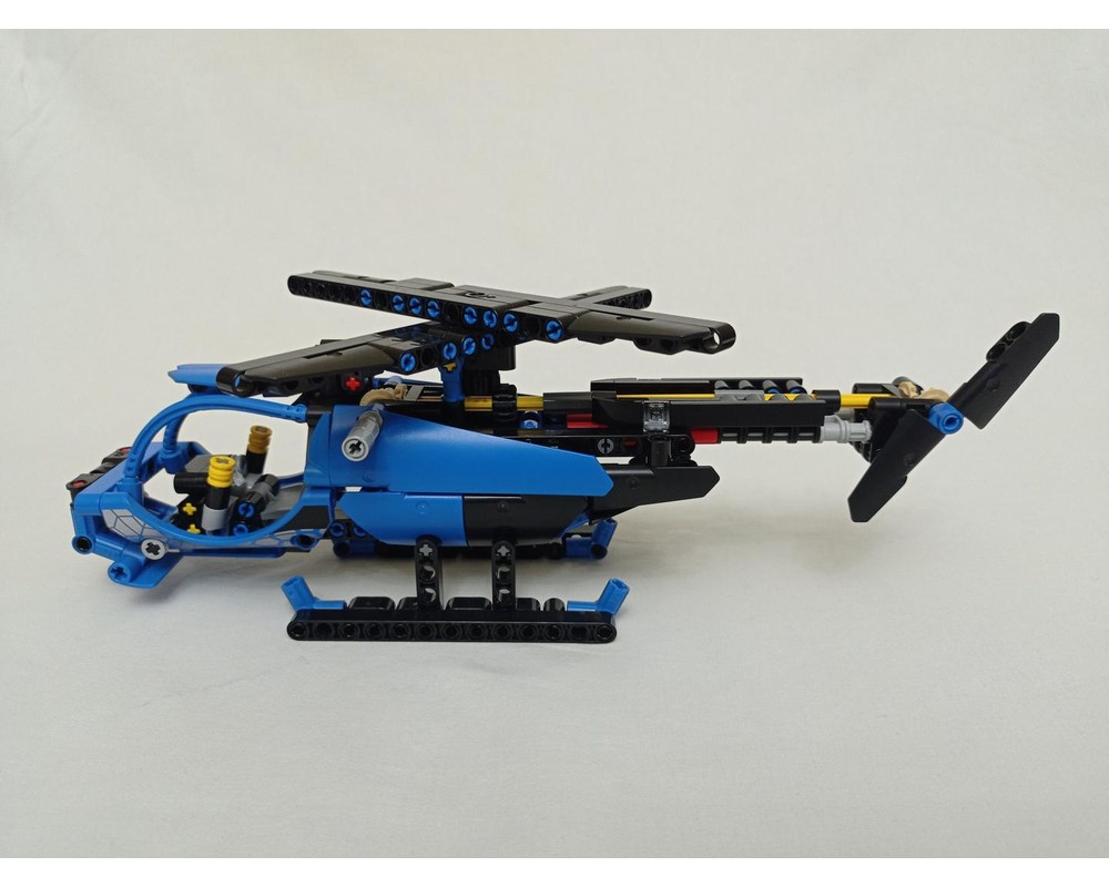 Lego Moc Helicopter 42123 Alternative By Erikgs Rebrickable Build