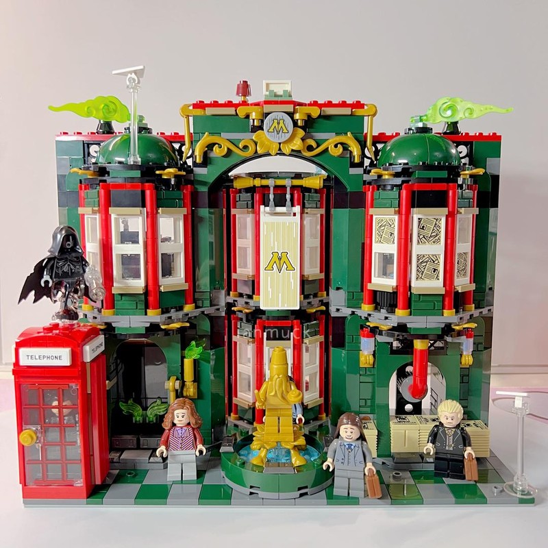 LEGO MOC HP The Ministry of Magic by ibricky | Rebrickable - Build with ...