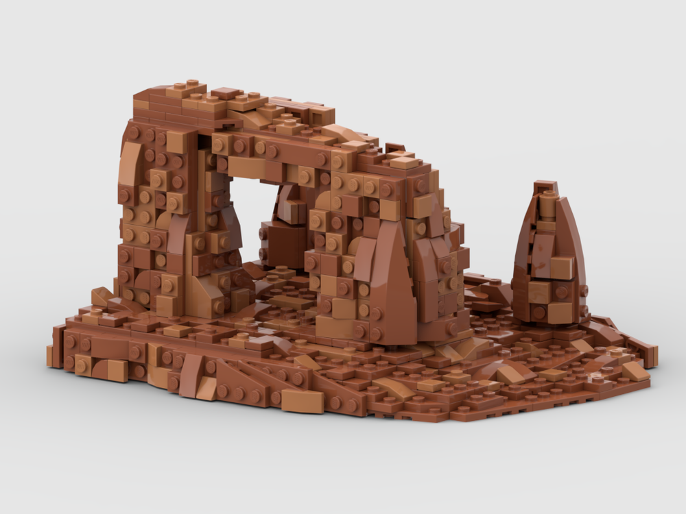 Lego Moc Geonosis Big Landscape Moc By Wblegocreations Rebrickable