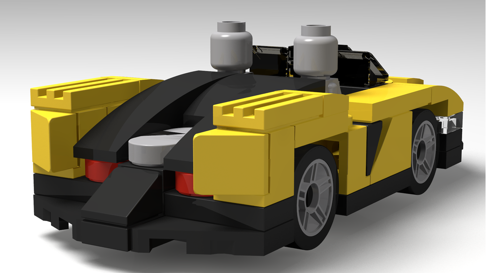 LEGO MOC Micro Scale Lego Car by Kaaa | Rebrickable - Build with LEGO
