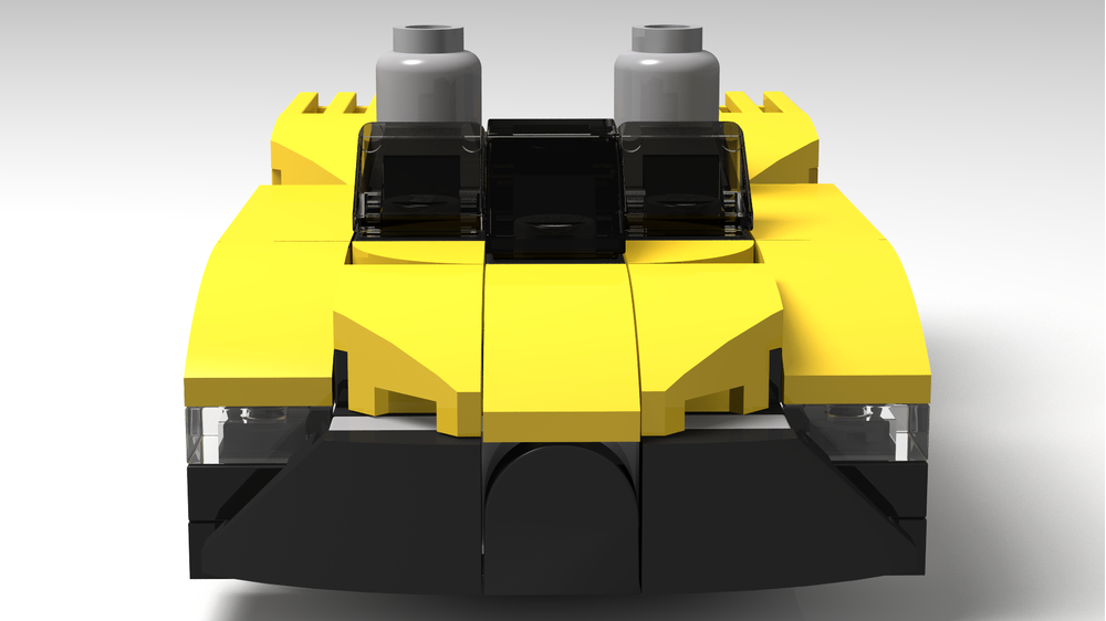 LEGO MOC Micro Scale Lego Car by Kaaa | Rebrickable - Build with LEGO