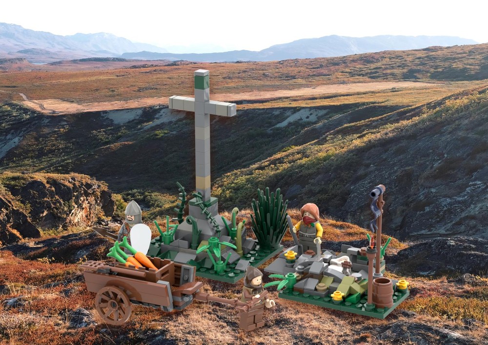 LEGO MOC The funeral of a stranger by TheForgeBricks | Rebrickable ...