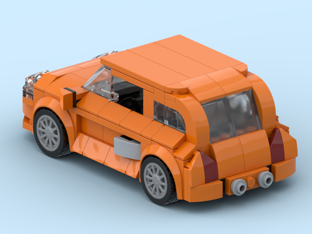 LEGO MOC Renault Clio V6 - 8 stud wide by jameshigson0512 | Rebrickable ...