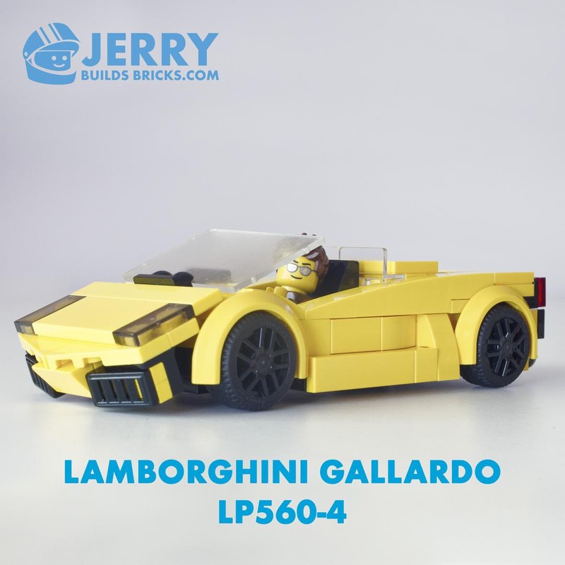 LEGO MOC Lamborghini Gallardo LP560-4 Spyder by jerrybuildsbricks ...