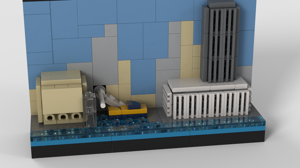 LEGO MOC Port Piraias PostCard by biopticmarzk | Rebrickable - Build ...