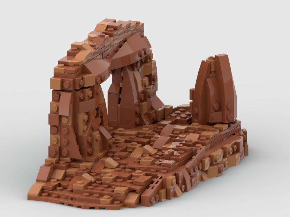 Lego Moc Geonosis Medium Landscape Moc By Wblegocreations