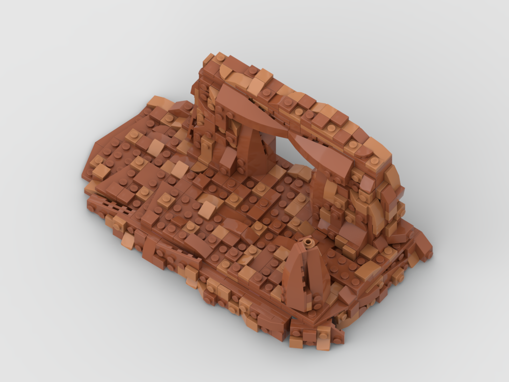 Lego Moc Geonosis Medium Landscape Moc By Wblegocreations