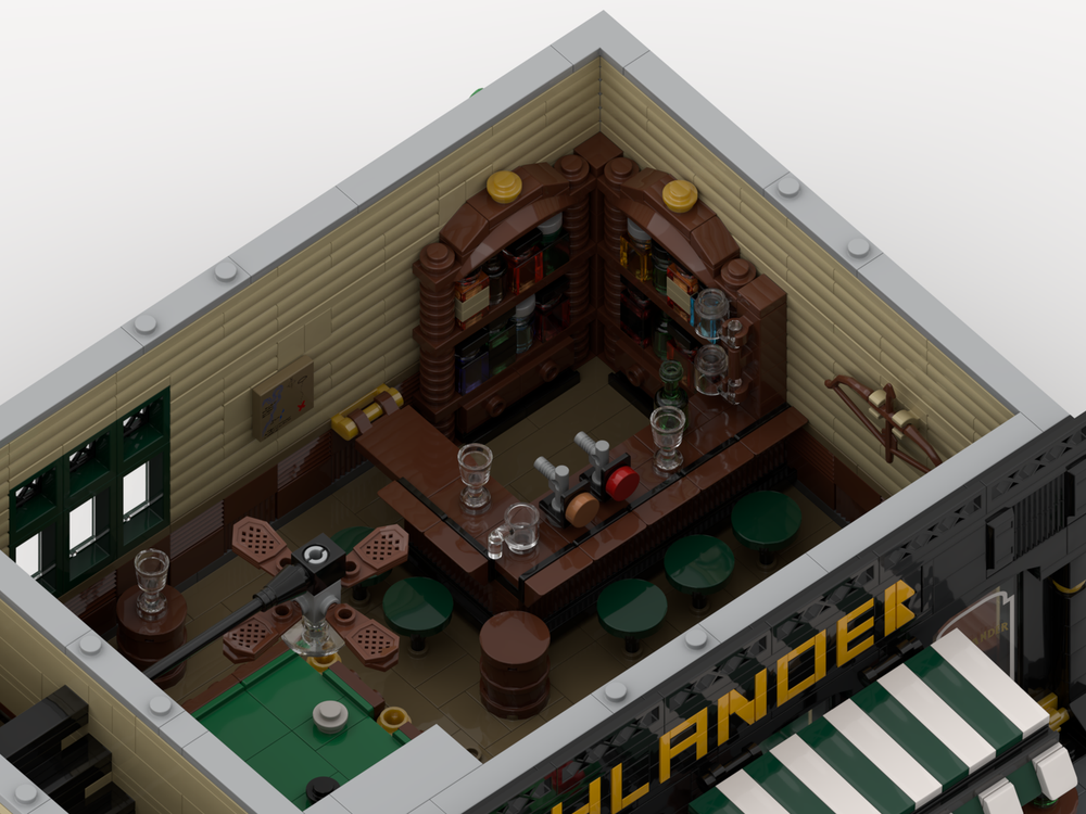 LEGO MOC The Highlander Pub by copernicus508 | Rebrickable - Build with ...