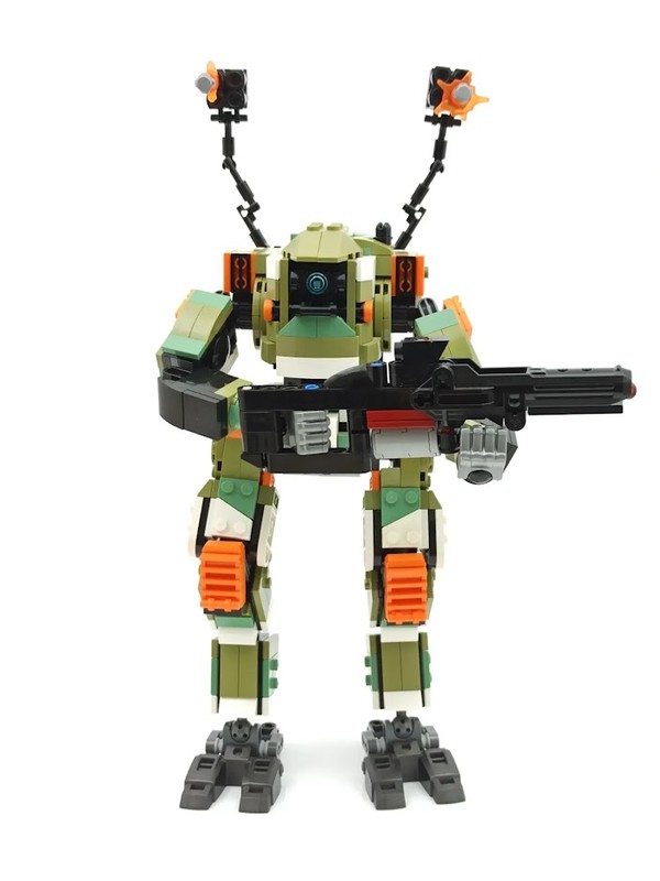 LEGO MOC BT-7274 from Titanfall 2 by iron_foot | Rebrickable - Build ...
