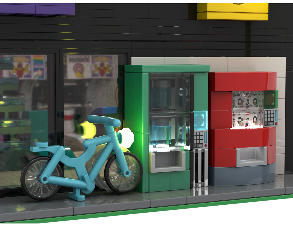 Lego Moc Arcade Modular By Ahribricks Rebrickable Build With Lego