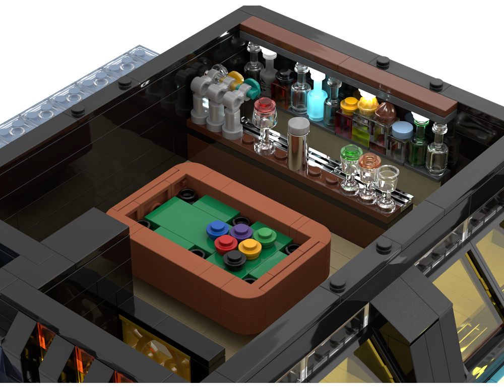 Lego Moc Arcade Modular By Ahribricks Rebrickable Build With Lego