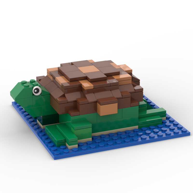 LEGO MOC Turtle by MaJo-Club | Rebrickable - Build with LEGO