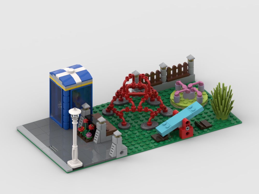 LEGO MOC Playground for Modular Buildings by FerrusManus12 ...