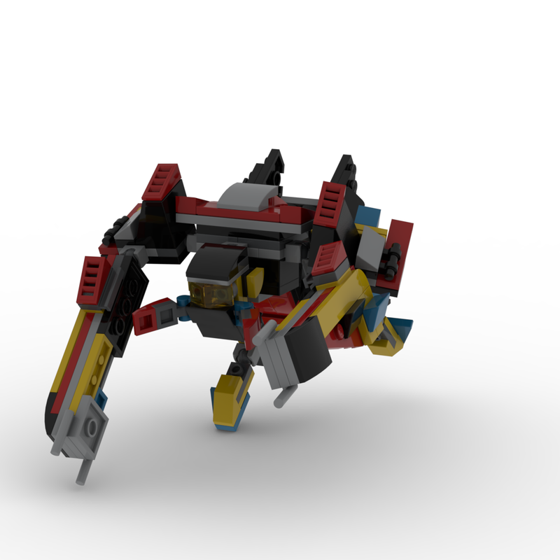 LEGO MOC Beast Mech by kin9000 | Rebrickable - Build with LEGO