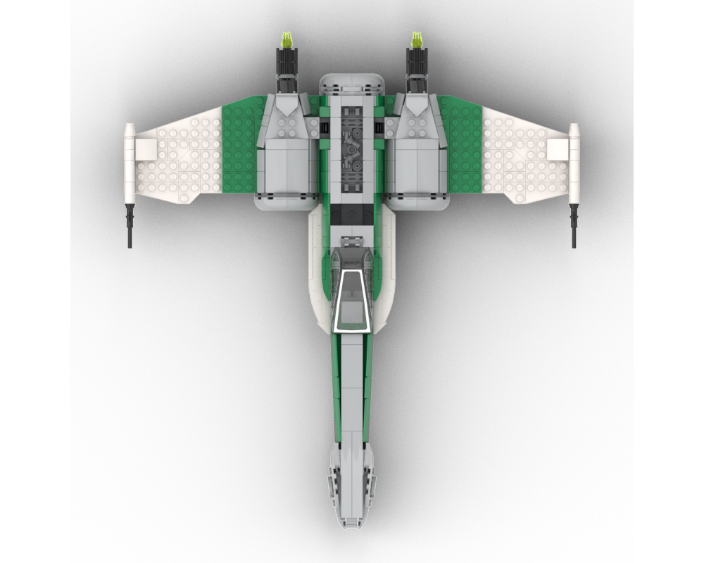 LEGO MOC Custom X Wing Starfighter by jonah2018wsu | Rebrickable ...