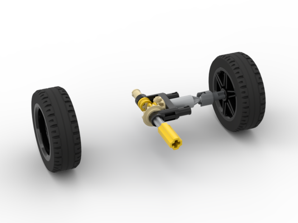 LEGO MOC Micro rear suspension with drive by JamesFF | Rebrickable ...