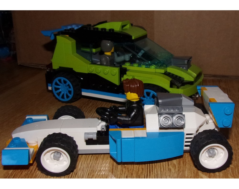 Lego Moc Rocket Rally Car Mod By Justice8 Rebrickable Build With Lego