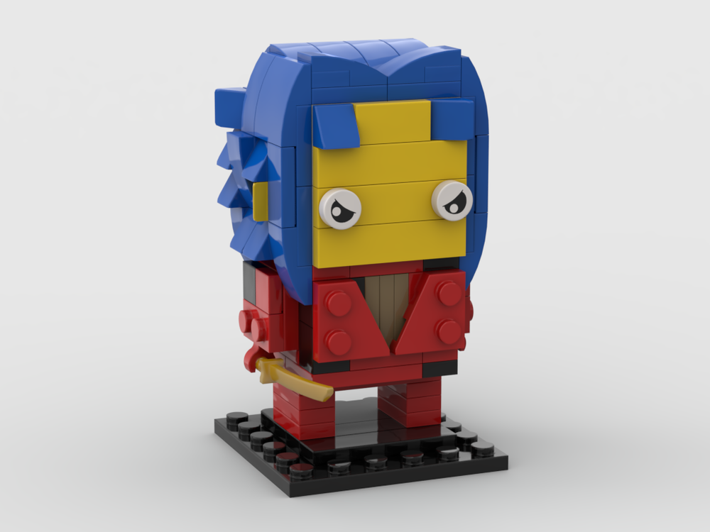 LEGO MOC The Red Samurai by BrickheadMaster | Rebrickable - Build with LEGO