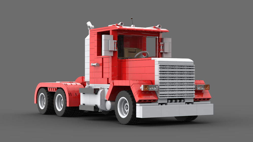 LEGO MOC Mack Superliner by Pistatsia | Rebrickable - Build with LEGO