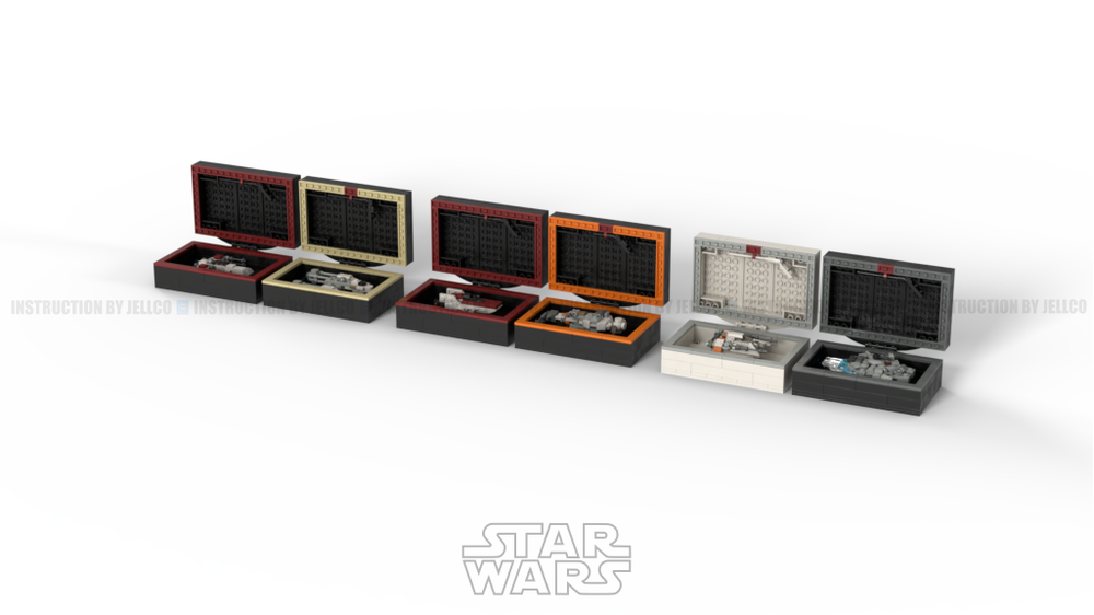 LEGO MOC Micro Box for Ultramicro REBEL Starfighters by jellco ...