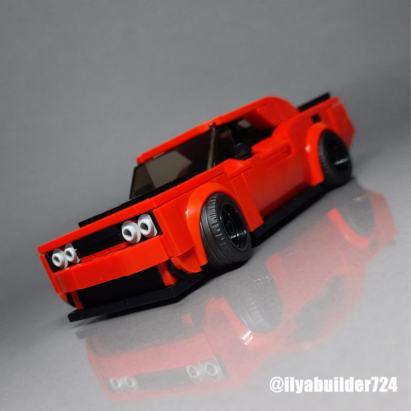 LEGO MOC Dodge Challenger Demon by ilyabuilder724 | Rebrickable - Build ...