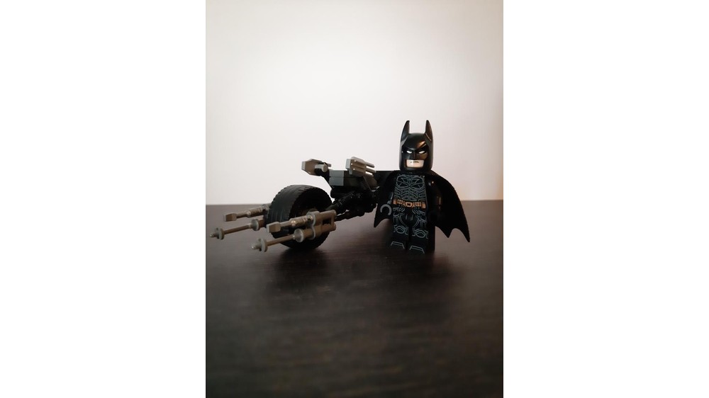 LEGO MOC Minifig Scale Batpod by P_R_I_M_E | Rebrickable - Build with LEGO