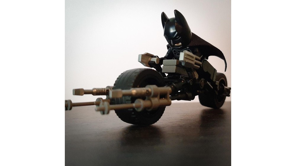 LEGO MOC Minifig Scale Batpod by P_R_I_M_E | Rebrickable - Build with LEGO