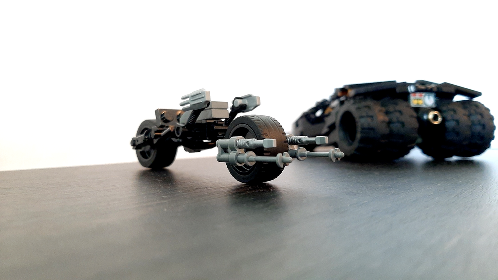 LEGO MOC Minifig Scale Batpod by P_R_I_M_E | Rebrickable - Build with LEGO