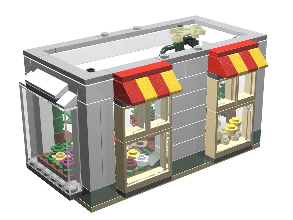 LEGO MOC Winter Garden by Berth | Rebrickable - Build with LEGO