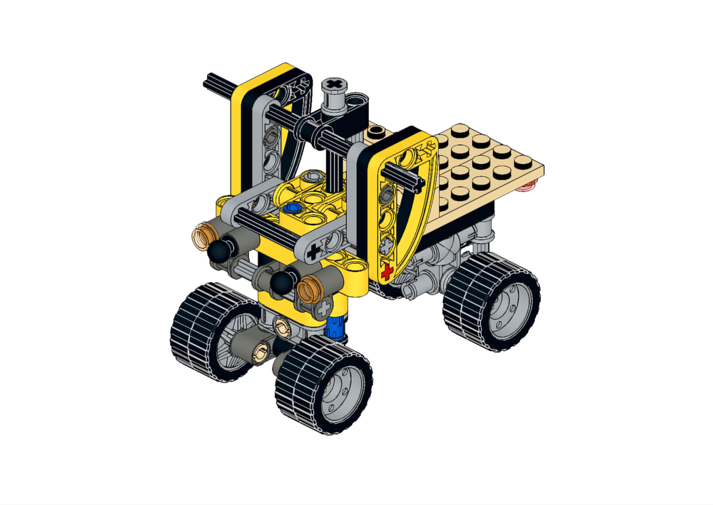 LEGO MOC Unimog 4x4 by NARP | Rebrickable - Build with LEGO