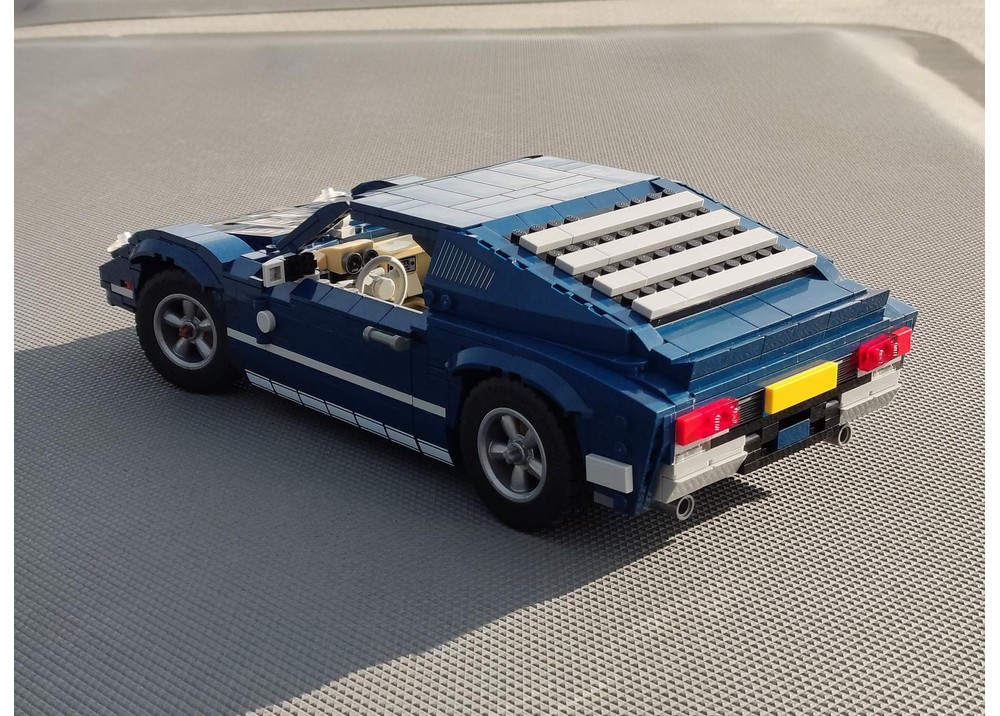 Lego Moc 10265 Lamborghini Miura By Kirvet Rebrickable Build With Lego