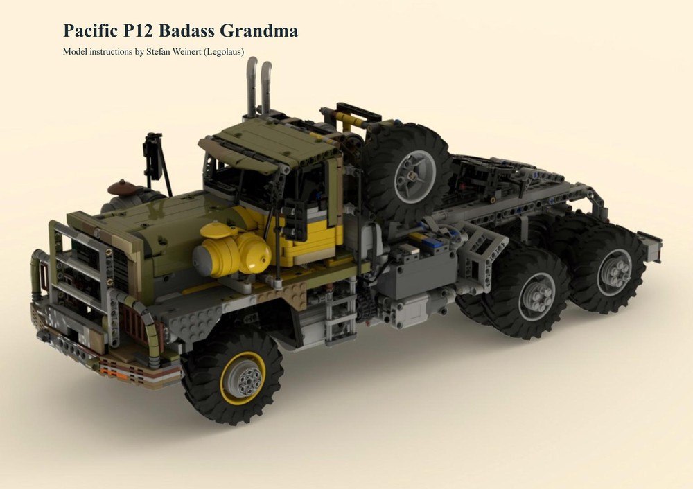 LEGO MOC Pacific P12 Badass Grandma by legolaus | Rebrickable - Build ...