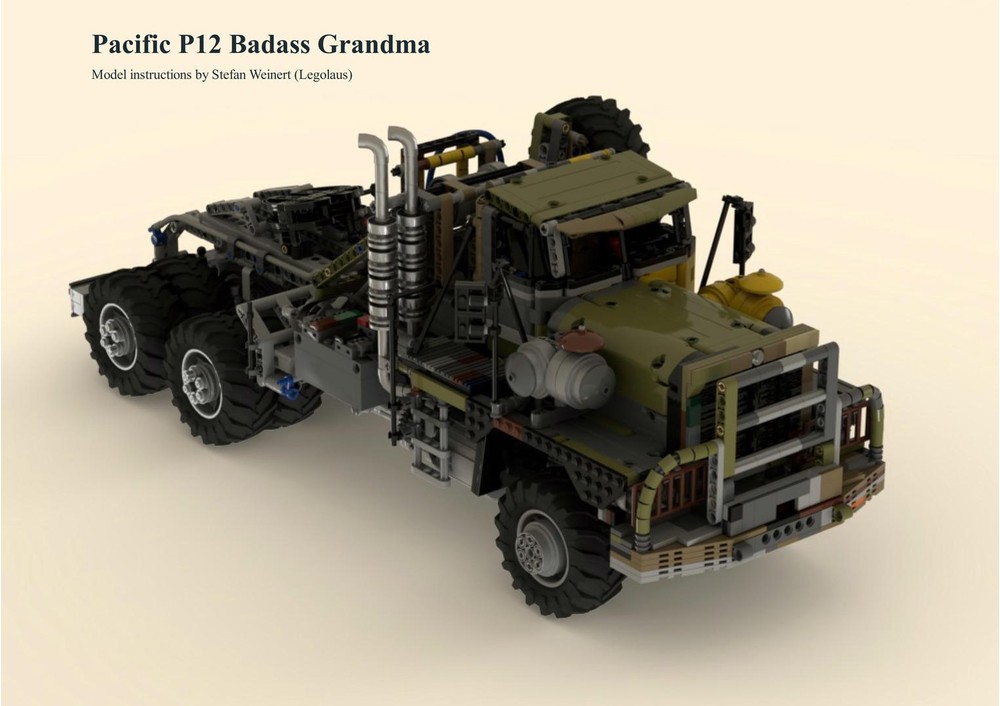 LEGO MOC Pacific P12 Badass Grandma by legolaus | Rebrickable - Build ...