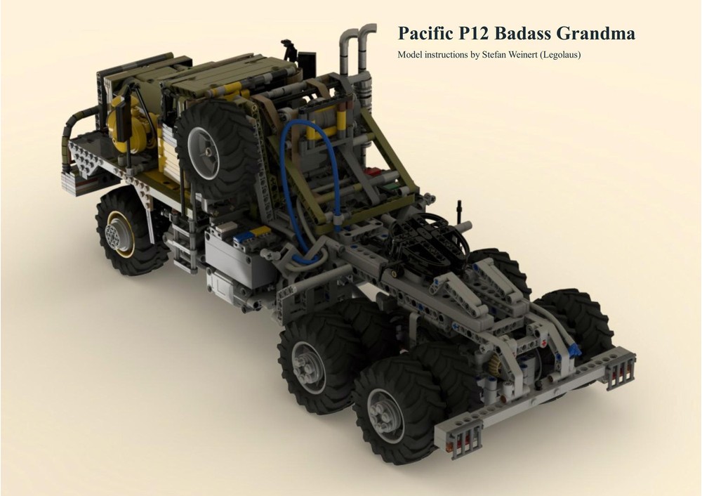 LEGO MOC Pacific P12 Badass Grandma by legolaus | Rebrickable - Build ...