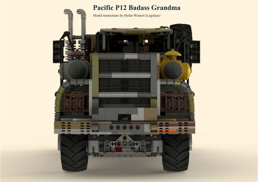 LEGO MOC Pacific P12 Badass Grandma by legolaus | Rebrickable - Build ...