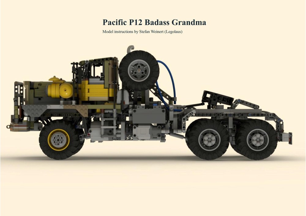 LEGO MOC Pacific P12 Badass Grandma by legolaus | Rebrickable - Build ...