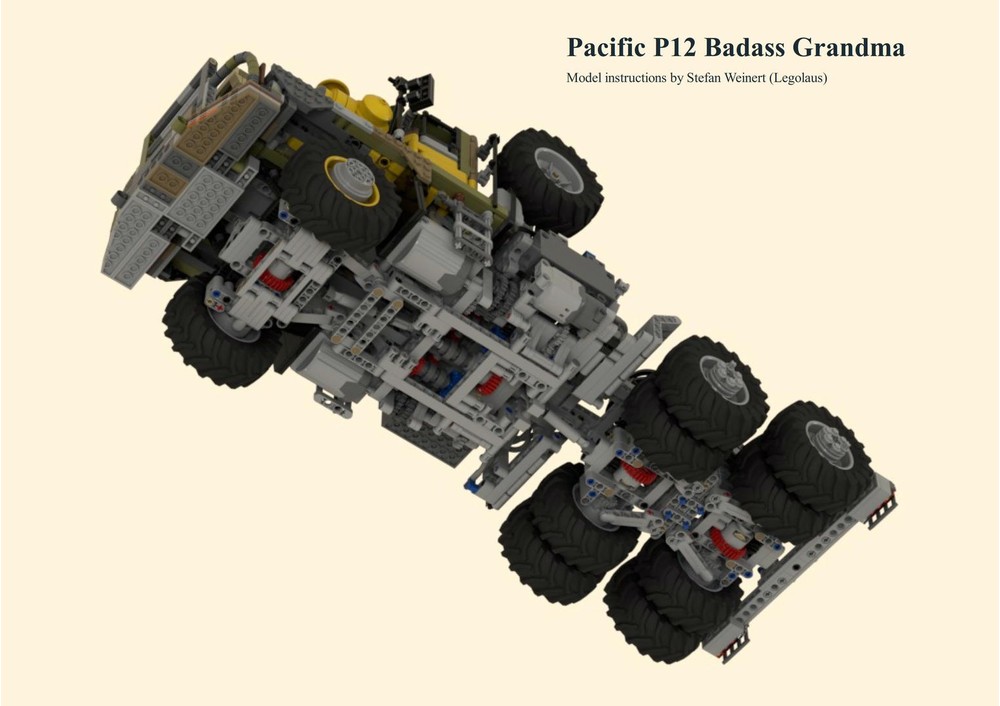 LEGO MOC Pacific P12 Badass Grandma by legolaus | Rebrickable - Build ...
