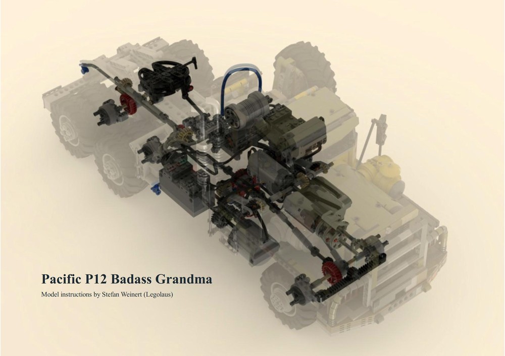 LEGO MOC Pacific P12 Badass Grandma by legolaus | Rebrickable - Build ...