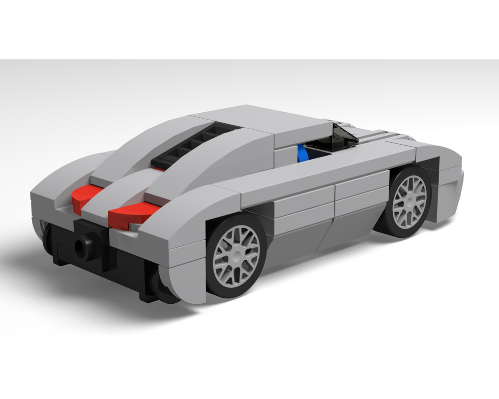 Lego Moc Micro Scale Lego Car 2 By Kaaa Rebrickable Build With Lego