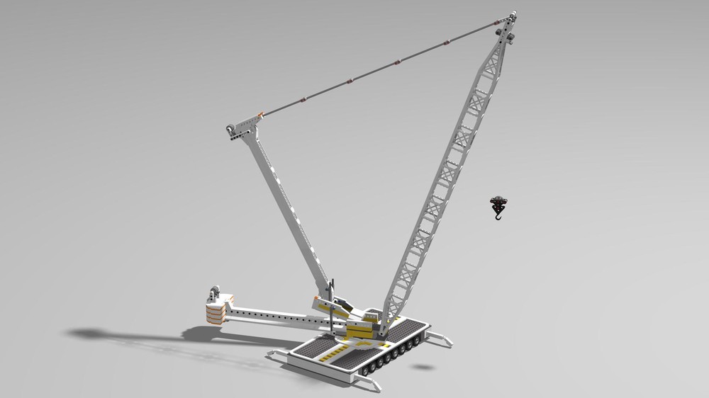 LEGO MOC Giant Crane by Kaaa | Rebrickable - Build with LEGO