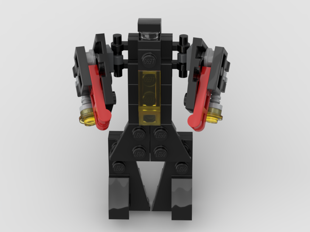 Lego Moc Blackred Recon Transformer By Diddesen Rebrickable Build