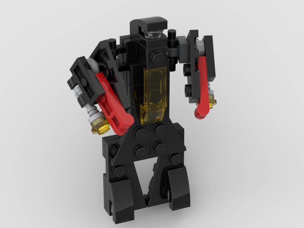 Lego Moc Blackred Recon Transformer By Diddesen Rebrickable Build