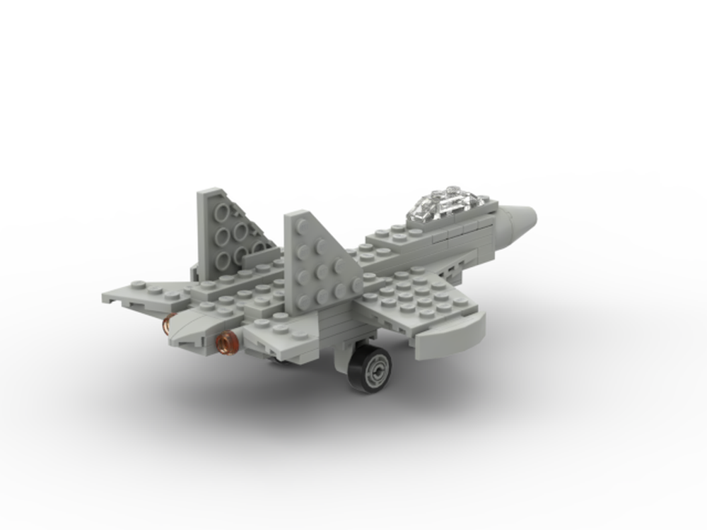 LEGO MOC Sukhoi su 27 Flanker by Adventurehill1 | Rebrickable - Build ...